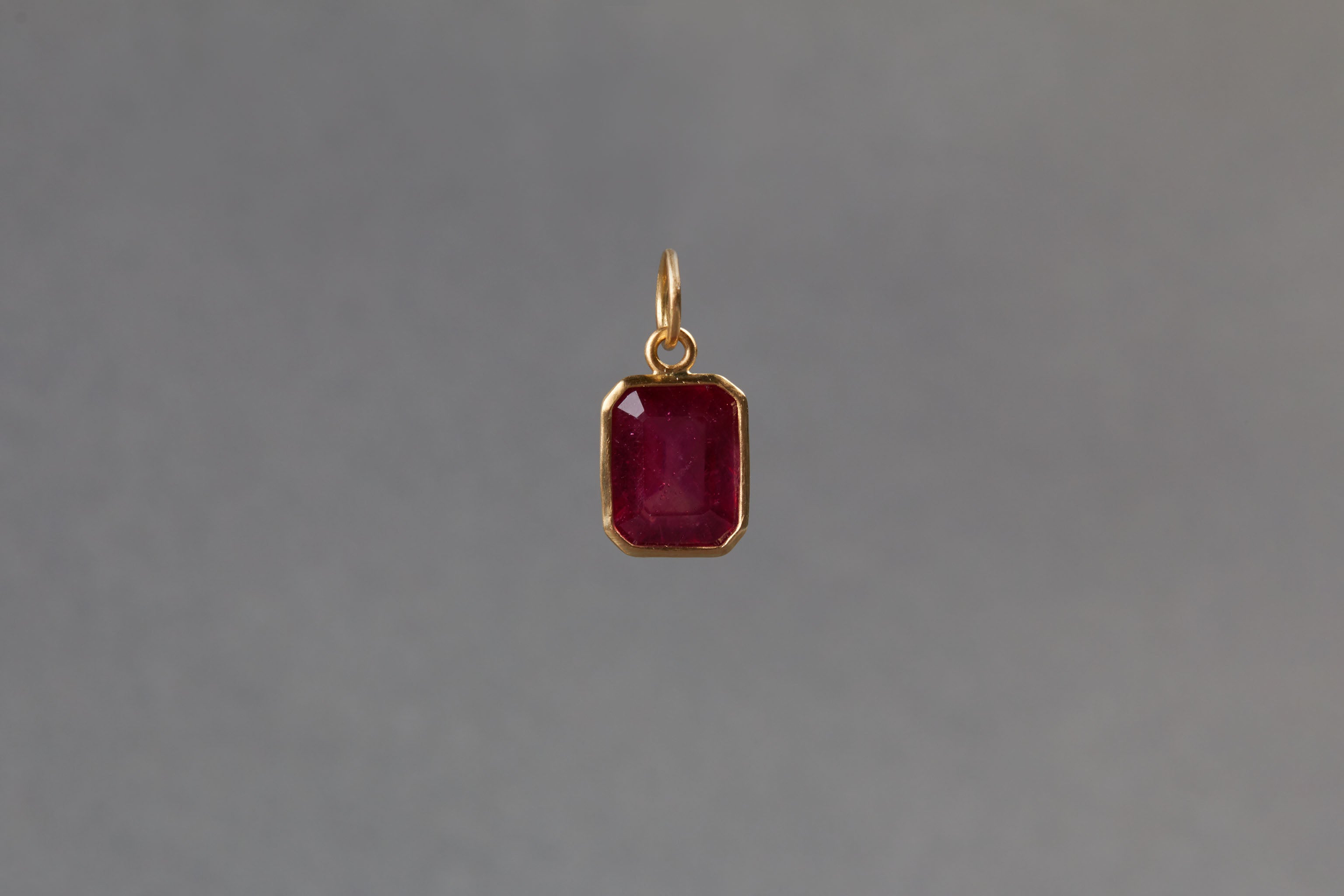 Rectangular Ruby Pendant – E.R. Butler & Co.