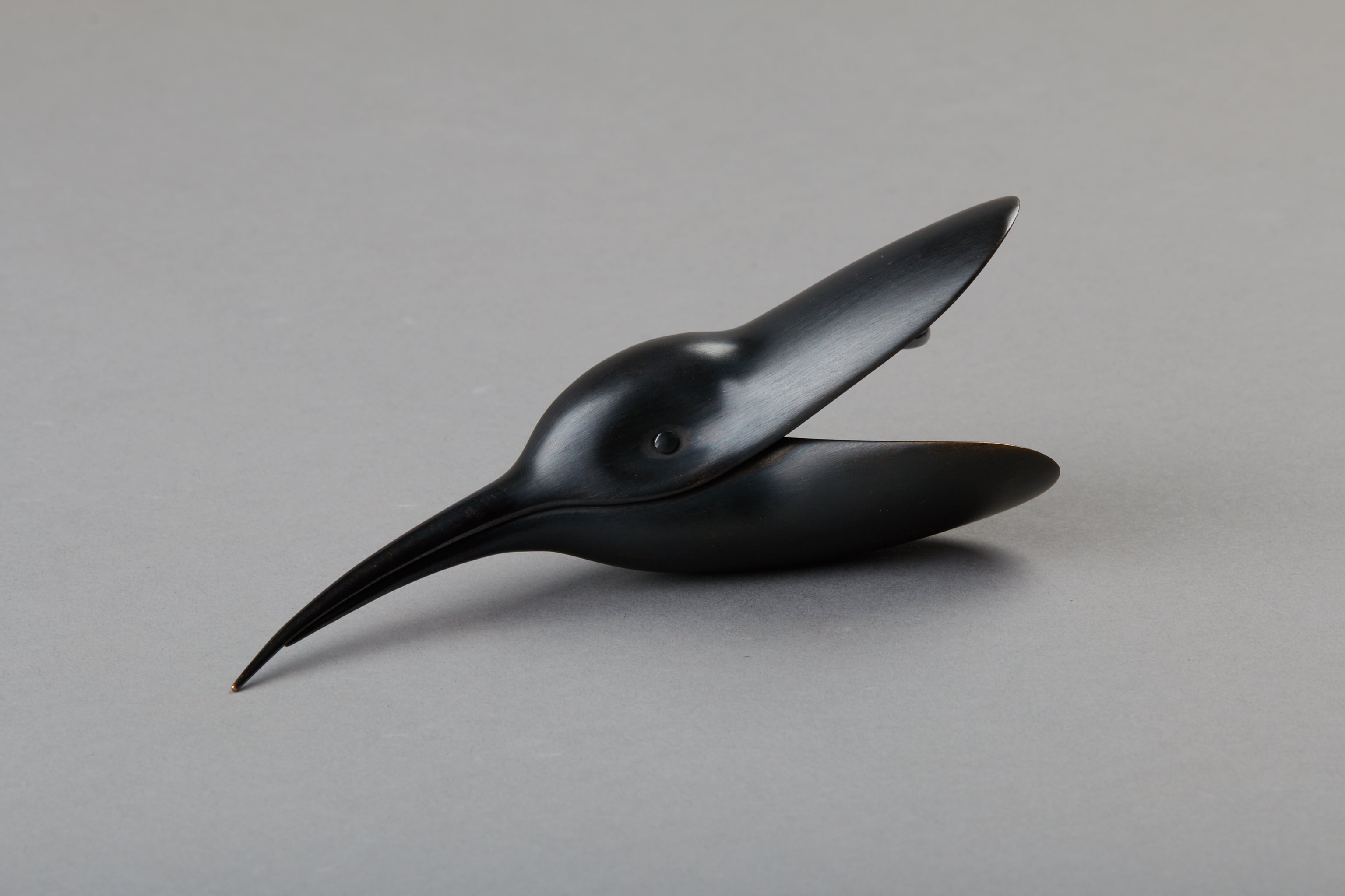 Bird Head Scarf Clip: Raven – E.R. Butler & Co.