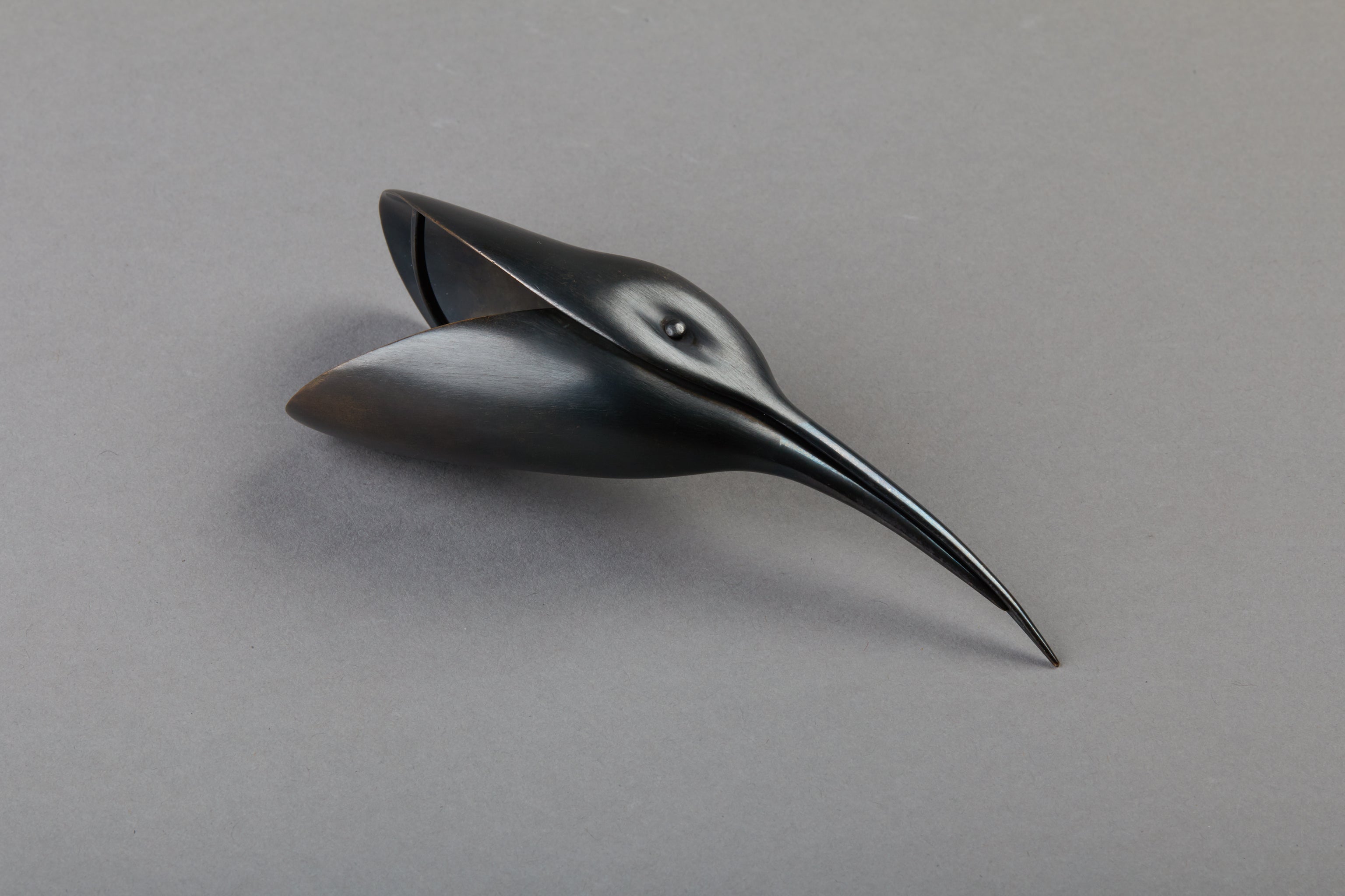 Bird Head Scarf Clip: Raven – E.R. Butler & Co.